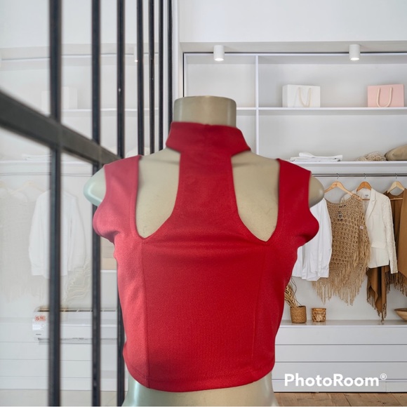 GoJane | Tops | Sexy Red Top | Poshmark